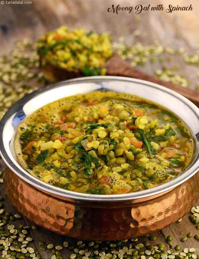 how to make mash ki daal palak